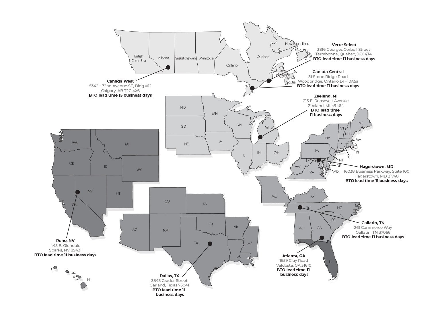 ODL Shipping Information